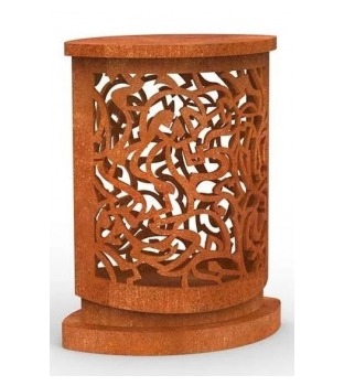 Lantaarn van Cortenstaal - Boot Grafmonumenten